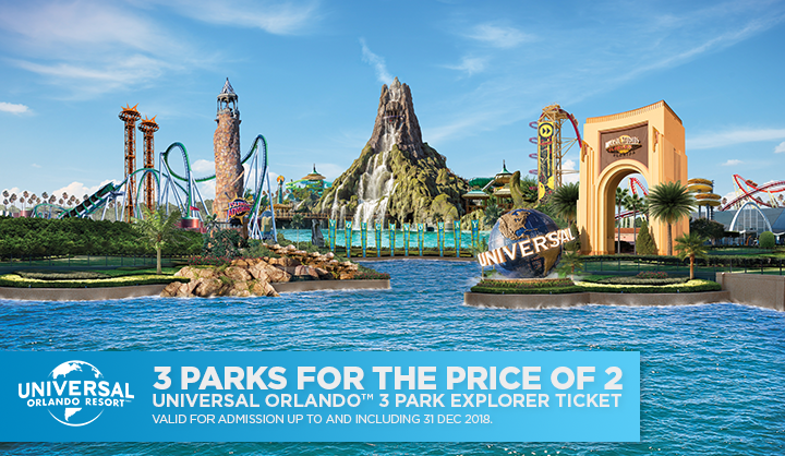 Universal Orlando's 3-Park Bonus Ticket | Travel Republic