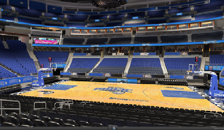 Orlando Magic NBA Basketball Terrace A Seating, Florida, USA, Travel ...